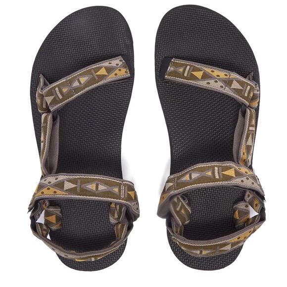 Teva | Shoes | Teva Original Universal Topanga Olive Strappy Outdoors ...